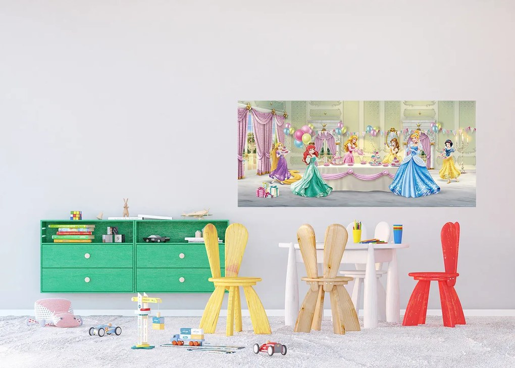 Dětská vliesová fototapeta na zed' Ples princezen, Disney | 202 x 90 cm | DFTDNH 5346