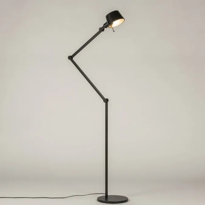 Stojací designová lampa Niki Black Big