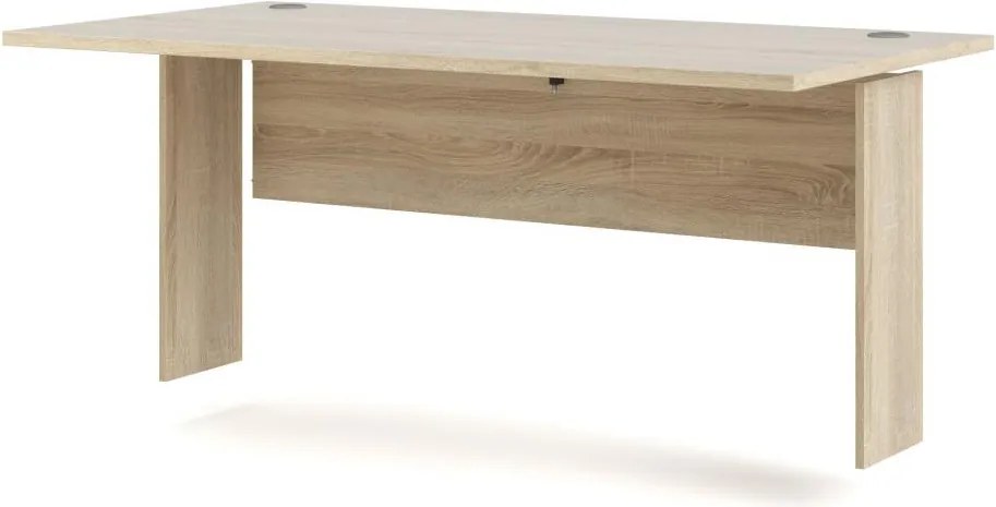 FALCO Výškově nastavitelný psací stůl Office 80400/318 dub sonoma/silver grey
