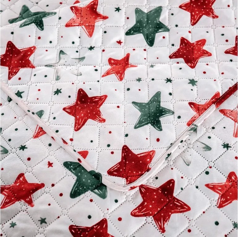 Přehoz na postel COLORFUL STARS, barevný Rozměr: 220 x 240 cm