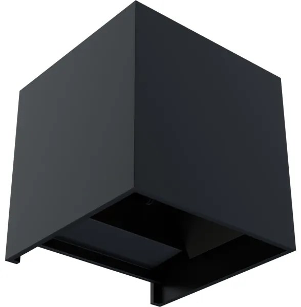APLED - LED Venkovní nástěnné svítidlo CUBE 2xLED/3W/230V IP65