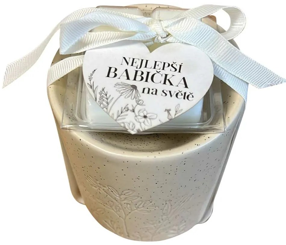 Bohemia Gifts Aroma lampa s vonnými vosky - Pro babičku