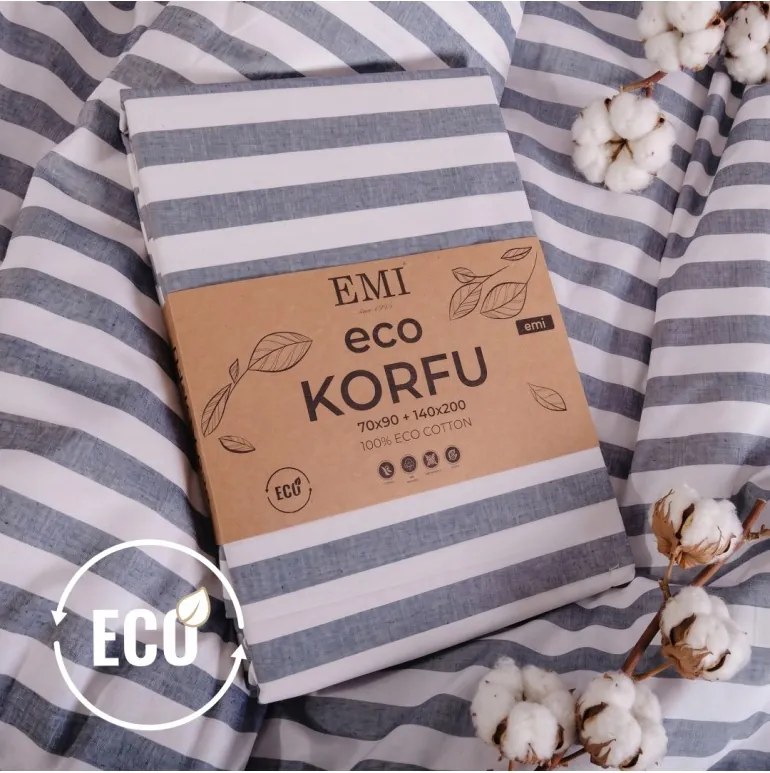 Bavlněné povlečení ECO Korfu EMI