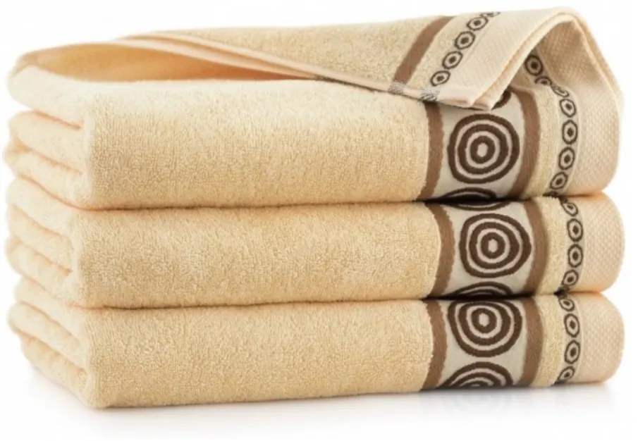 Egyptská bavlna ručníky a osuška Marciano 2 - vanilková Velikost: osuška 70 x 140