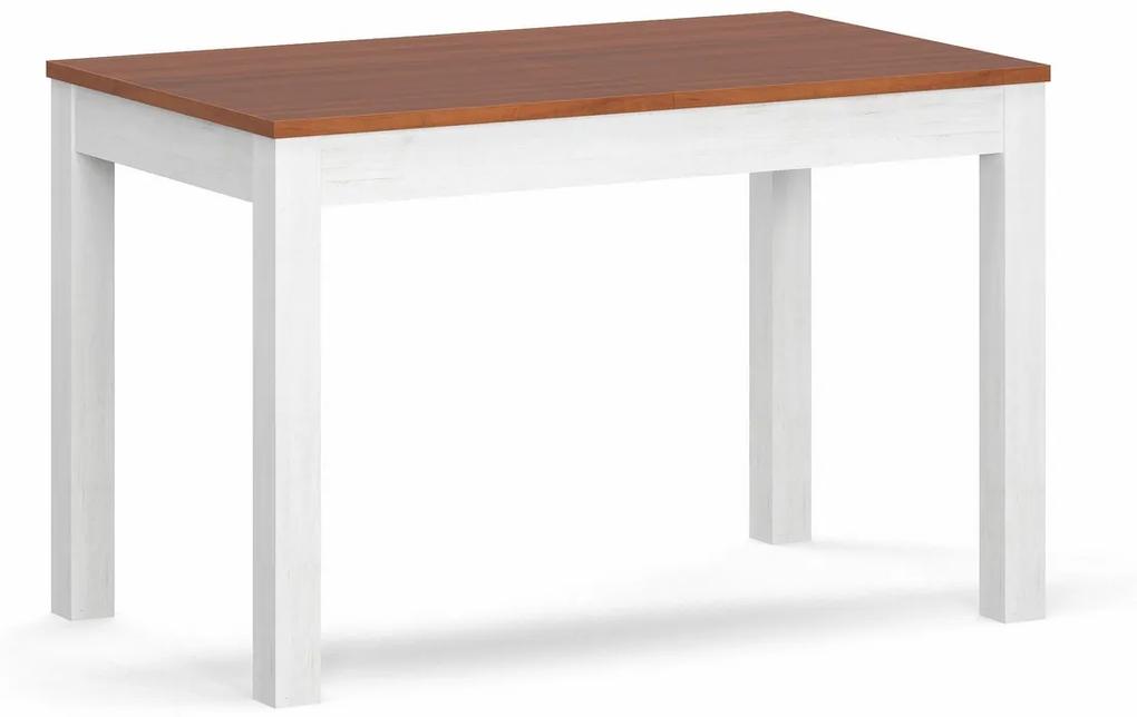 Jídelní stůl DELTA 116x68 cm, borovice andersen a třešeň