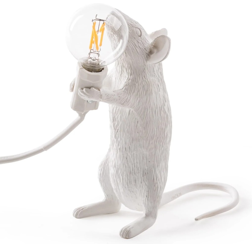 Seletti designové stolní lampy Mouse Lamp Step