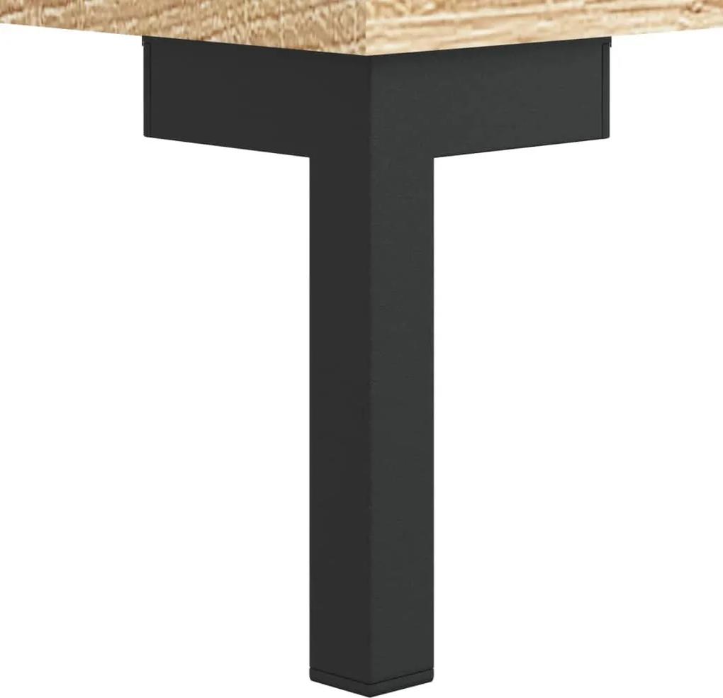vidaXL Noční stolek 40 x 35 x 47,5 cm kompozitní dřevo [827314] Barva: hnědý dub