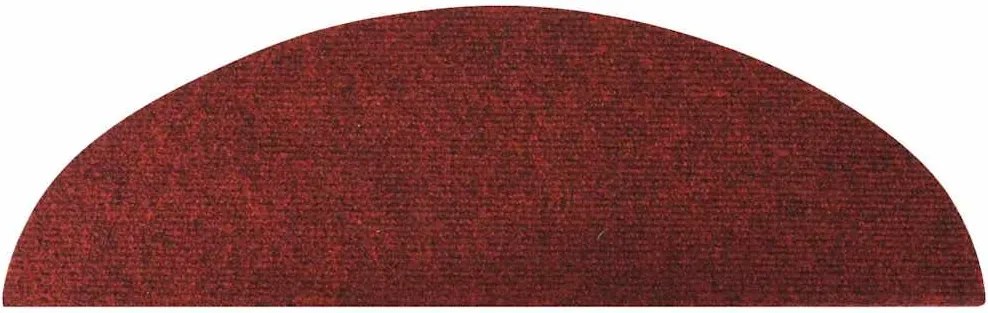 Samolepicí podložky na schody 30 ks Červená 56x17x3 cm 3365914