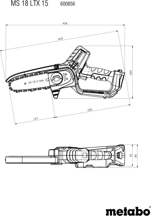 Metabo MS 18 LTX 15 600856840