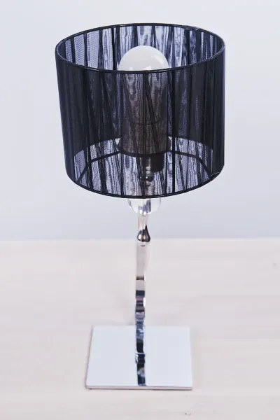 Retro stolní lampa Impress černé