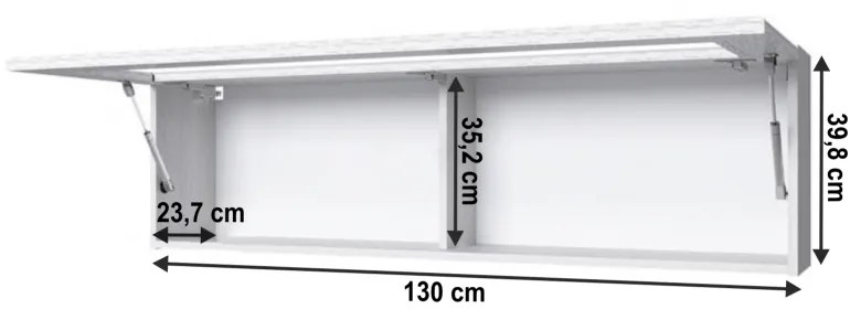 Závěsná skříňka TIFFY 13 Tempo Kondela