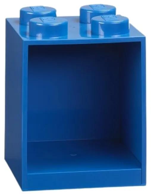 OnaDnes -20% Lego® Modrá nástěnná police LEGO® Storage 21 x 16 cm