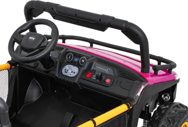 Elektrické autíčko Buggy UTV SPEED růžové