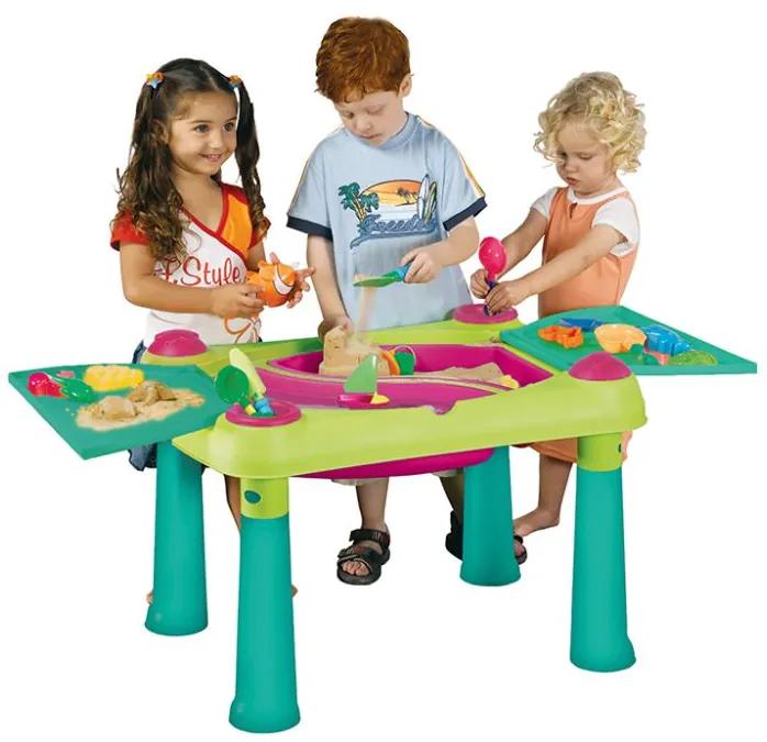 Keter Creative Fun Table stoleček na hraní zelená/fialová