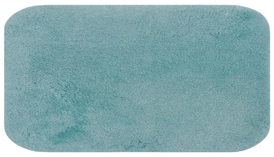 Tyrkysová koupelnová předložka Confetti Miami, 67 x 120 cm