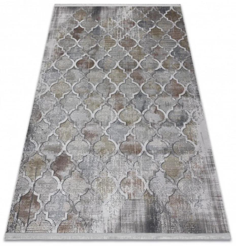 Kusový koberec Nina šedý 134x190cm