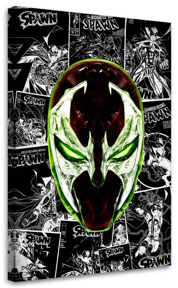 Gario Obraz na plátně Zelená maska - Rubiant Rozměry: 40 x 60 cm
