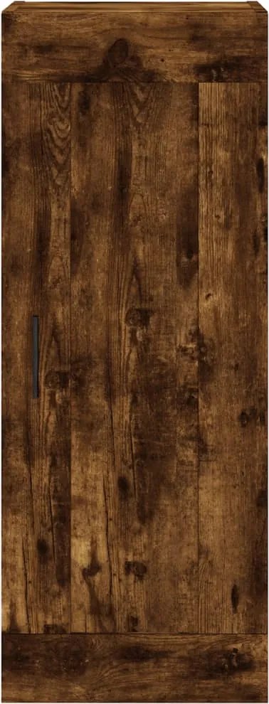 Skříň highboard kouřový dub 34,5 x 34 x 180 cm kompozitní dřevo 3200214