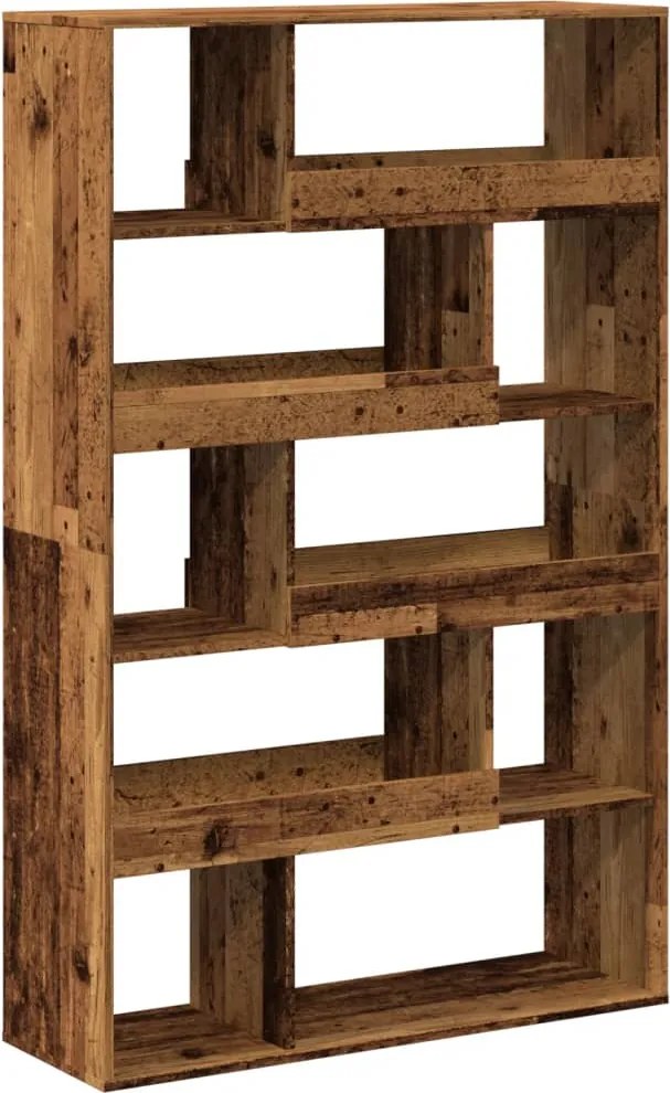 Knihovna old wood 100 x 33 x 156,5 cm kompozitní dřevo 3309346