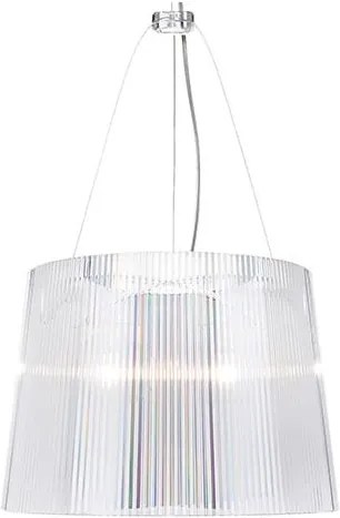 Transparentní stropní svítidlo Kartell Gé, ⌀ 37 cm