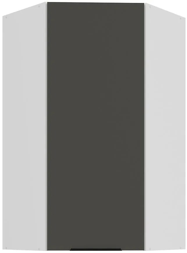 Kuchyňská skříňka Aria GR/WH Anti Fingerprint 60x60 Gn-108 1f (45°)