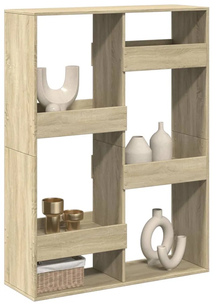 Dělicí stěna dub sonoma 100 x 33 x 135 cm kompozitní dřevo 3309557