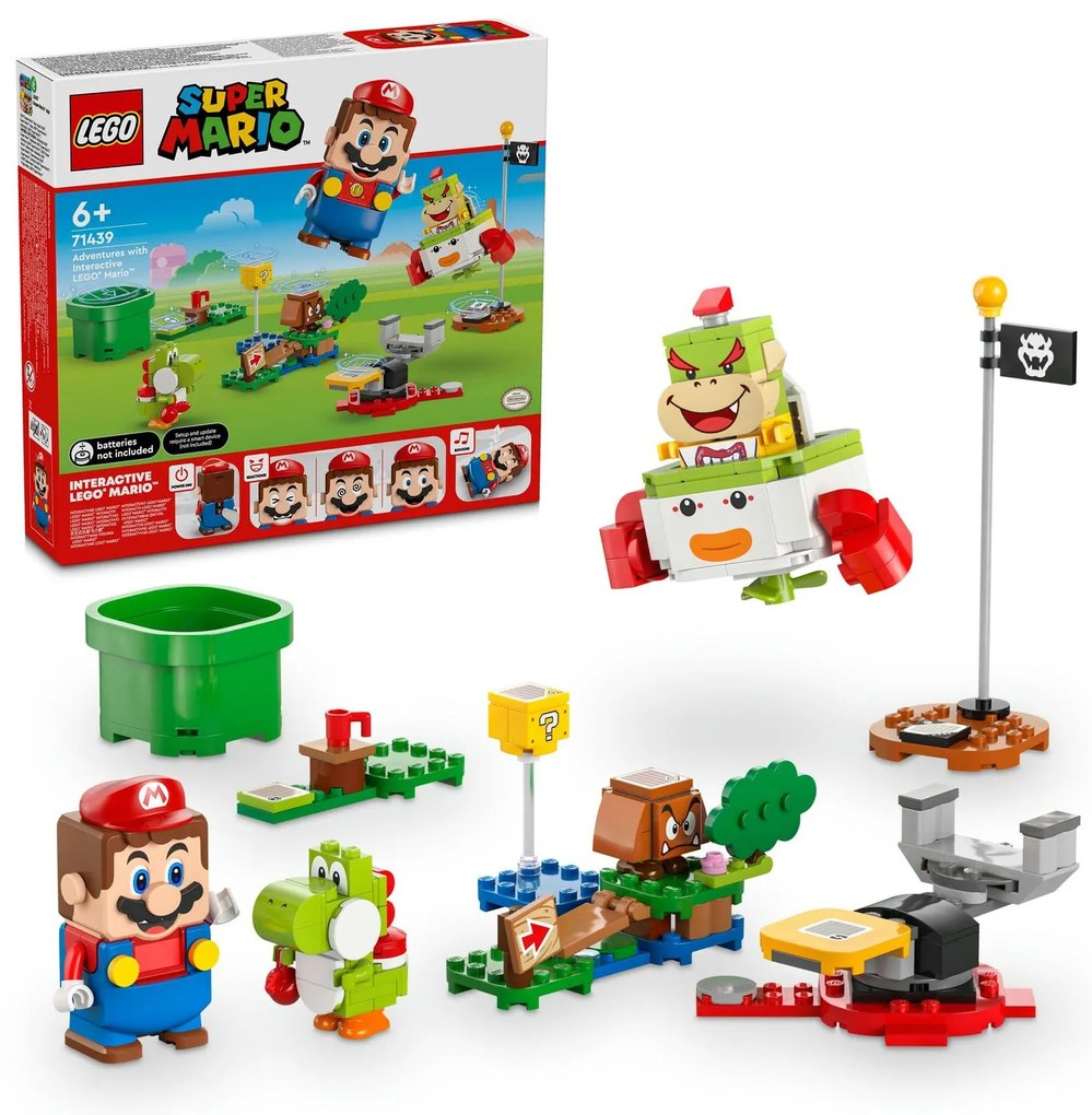 Lego stavebnice lego super mario 71439 interaktivní lego mario a dobrodružství