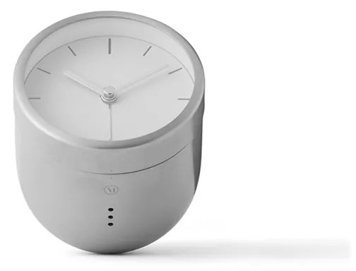 Budík Tumbler Alarm Clock Steel Audo Copenhagen