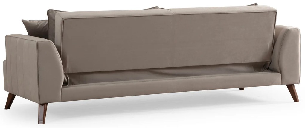 Hanah Home Třímístná pohovka BUHARA světle šedá