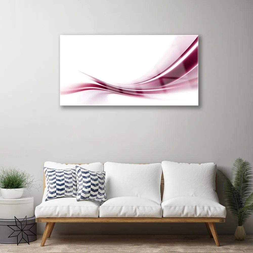 akrylový obraz Abstrakce Vlny Art Umění 100x50 cm