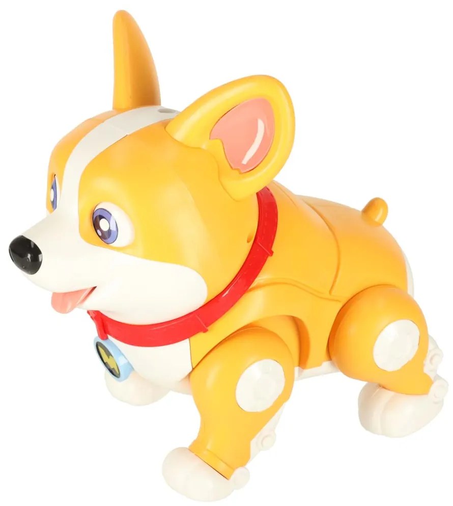 Creative Corner Pes pes interaktivní robot Corgi svítící uši hudba