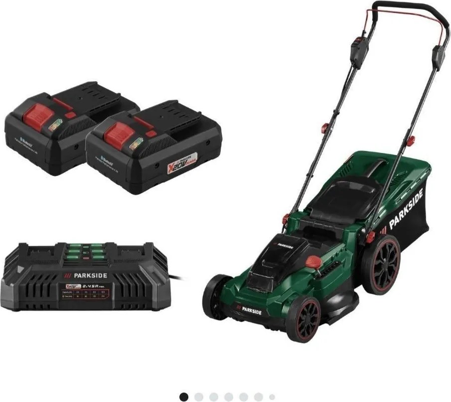 Parkside Aku sekačka Prma 40 E3 2x Smart 4Ah a nabíječka garance