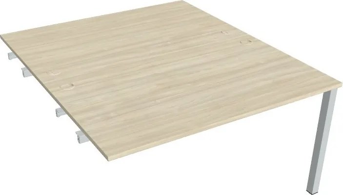 Hobis Kancelářský stůl řetězící Hobis USD 1400 R, deskaakát, černá černá