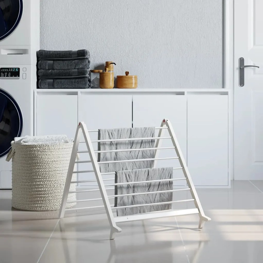 Sušák na vanu rozkládací 53–90 cm hliník 154602