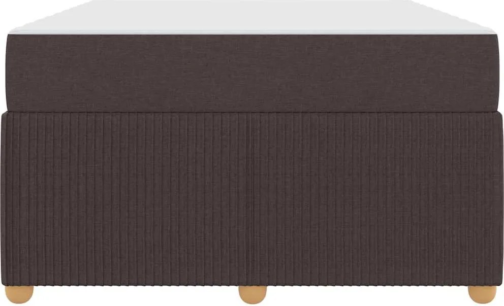 Rám postele Tmavě hnědá 120 x 200 cm textil 3398382