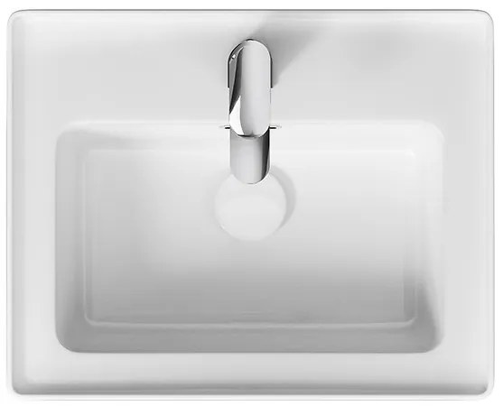 Cersanit - SET Crea skříňka + umyvadlo 50cm, bílá, S801-277