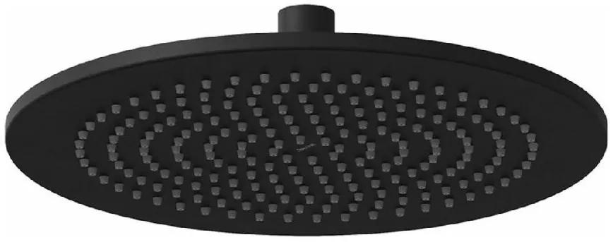 Ravak Sprchy - Hlavová sprcha, průměr 25 cm, matná černá X07P675