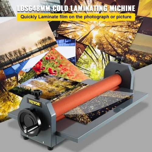64,8 cm 650 MM Ruční Laminátor za studena Rolovací stroj pro montáž vinylových