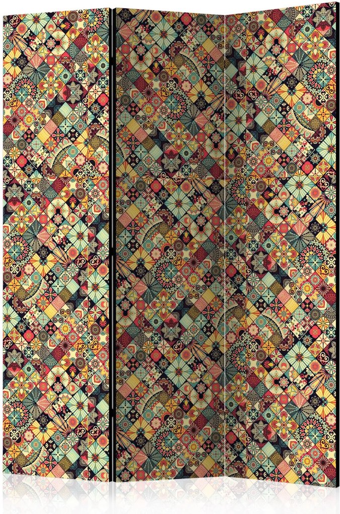 Paraván - Rainbow Mosaic [Room Dividers] 135x172
