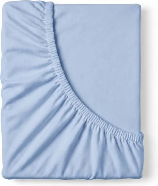 Kvalitex Jersey prostěradlo dětské světle modré 70x140cm