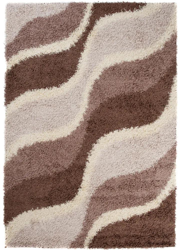 Kusový koberec Shaggy Roma hnědý, Velikosti 300x400cm