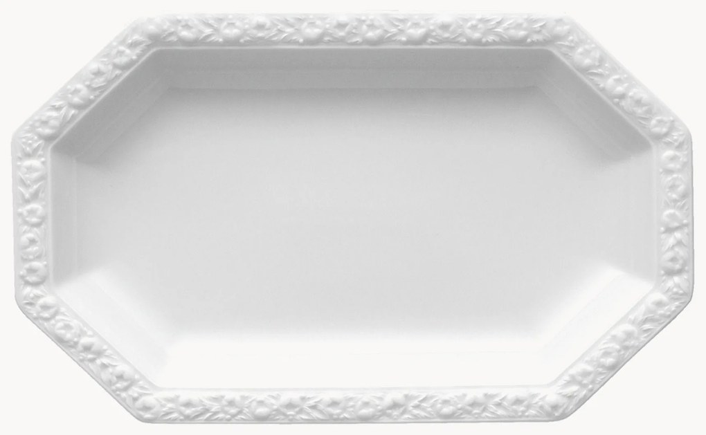 Porcelánový servírovací talíř Maria White