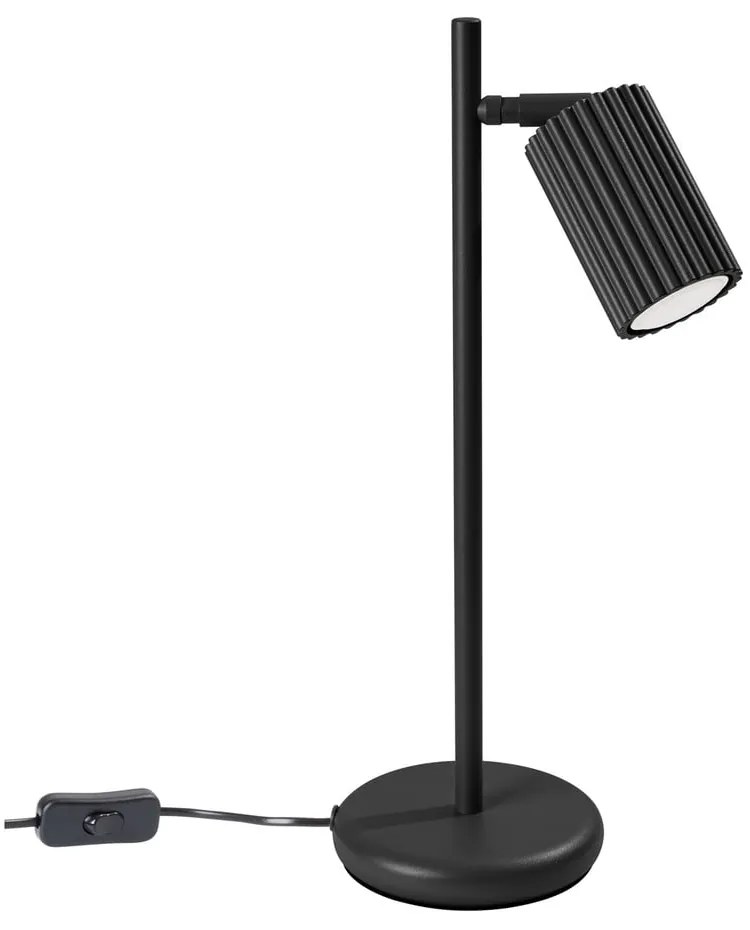 Černá stolní lampa (výška 43 cm) Gleam – Sollux
