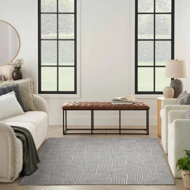 Koberec NATURAL TEXTURE charcoal / ivory