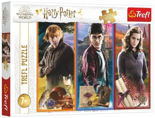 Puzzle Ve světě magie a čarodějnictví/Harry Potter 200 dílků