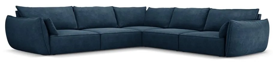 Tmavě modrá rohová pohovka (variabilní) Vanda – Mazzini Sofas