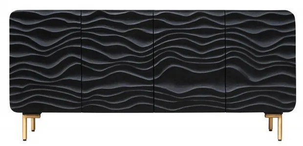Massive home | Luxusní komoda Black lagoon mango 160cm