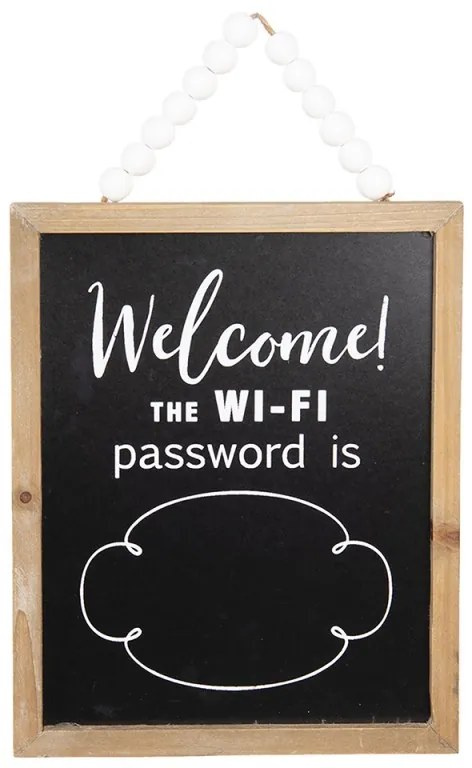 Tabule na křídu “WIFI password”