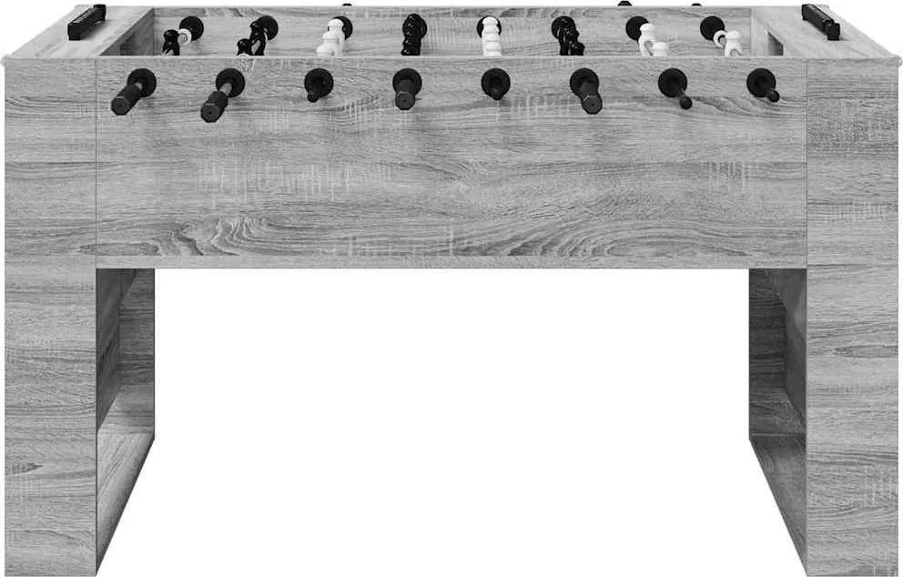 Stolní fotbálek Šedá Sonoma 146,5 x 74 x 85 cm Kompozitní dřevo 3378204