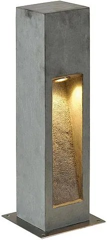 LA 231370 ARROCK STONE 50 Bollard čedič 230V/700mA LED 6W IP44 3000K - BIG WHITE